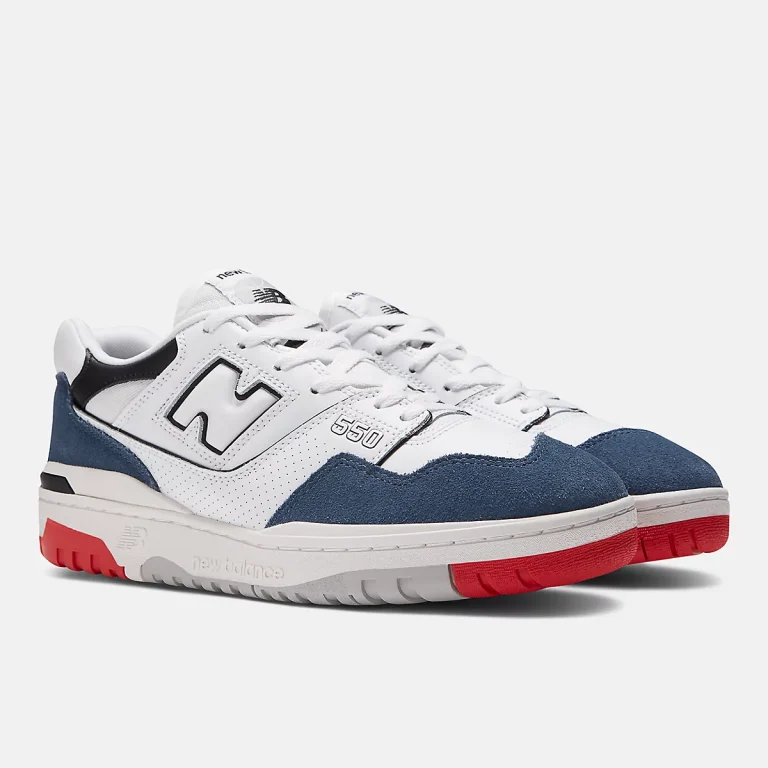 2023年 発売予定！New Balance BB550 NCN “White/Navy/Red” (ニューバランス) | Fullress