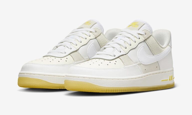 海外 7/31 発売予定！ナイキ エア フォース 1 ロー “スプリットパネル/サミットホワイト/オプティイエロー” (NIKE AIR ...