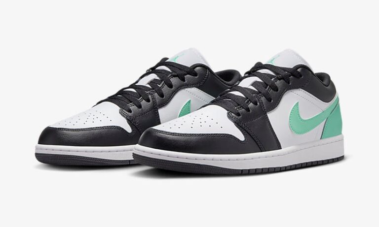 【2024年 3/15 発売】ナイキ エア ジョーダン 1 ロー “グリーングロー/ホワイト” (NIKE AIR JORDAN 1 LOW ...