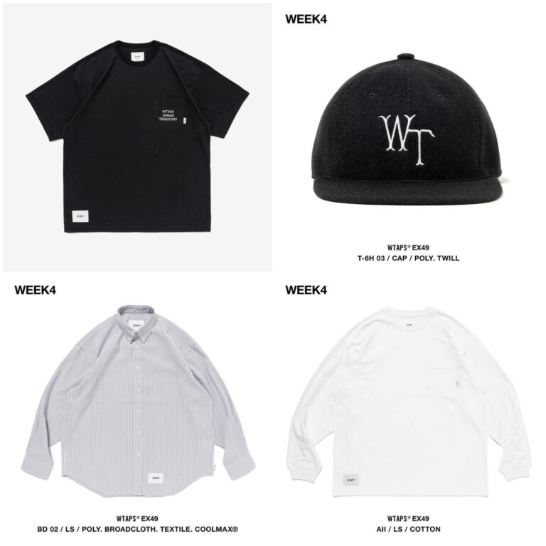 WTAPS 2024 FW WEEK 4 が発売 (ダブルタップス 2024年 秋冬) | Fullress