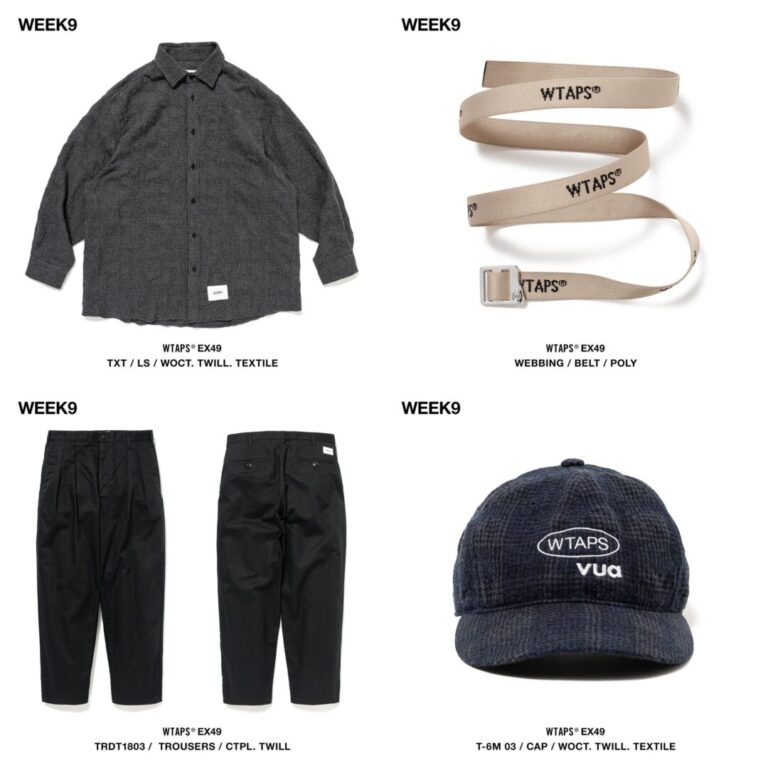 WTAPS 2024 FW WEEK 9 が発売 (ダブルタップス 2024年 秋冬) | Fullress