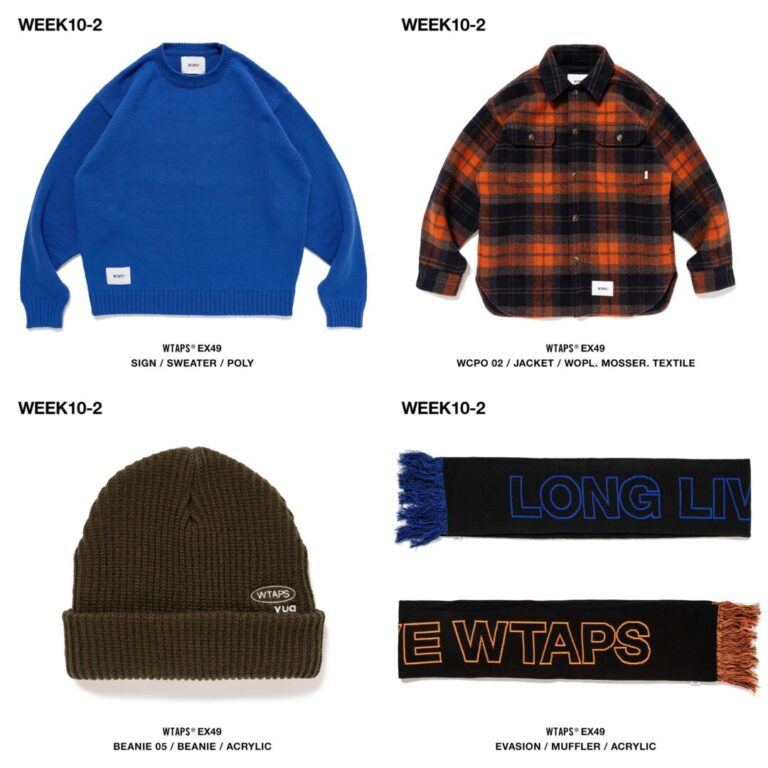 WTAPS 2024 FW WEEK 10 が発売 (ダブルタップス 2024年 秋冬) | Fullress