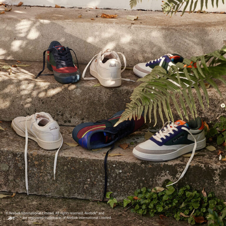 【2025年 1/16 発売】Paul Smith × REEBOK CLUB C 85 VINTAGE (ポール・スミス リーボック クラブ ...