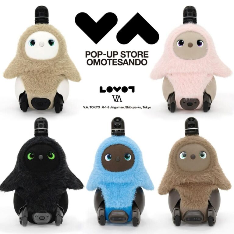 「V.A.」にて「LOVOT POP-UP STORE」が2025年 5/31~6/8 開催、限定アイテムがリリース (藤原ヒロシ らぼっと) | Fullress