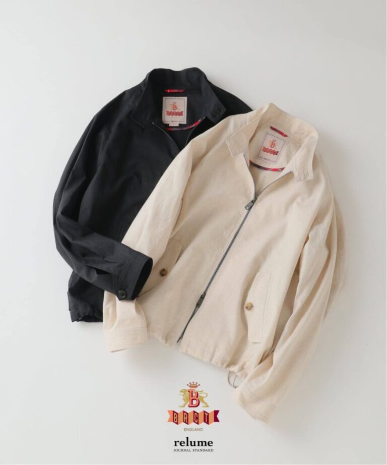 JOURNAL STANDARD relume × Baracuta 2026 SS 別注 “G4 ドライビング ブルゾン”が3月中旬 発売 ...